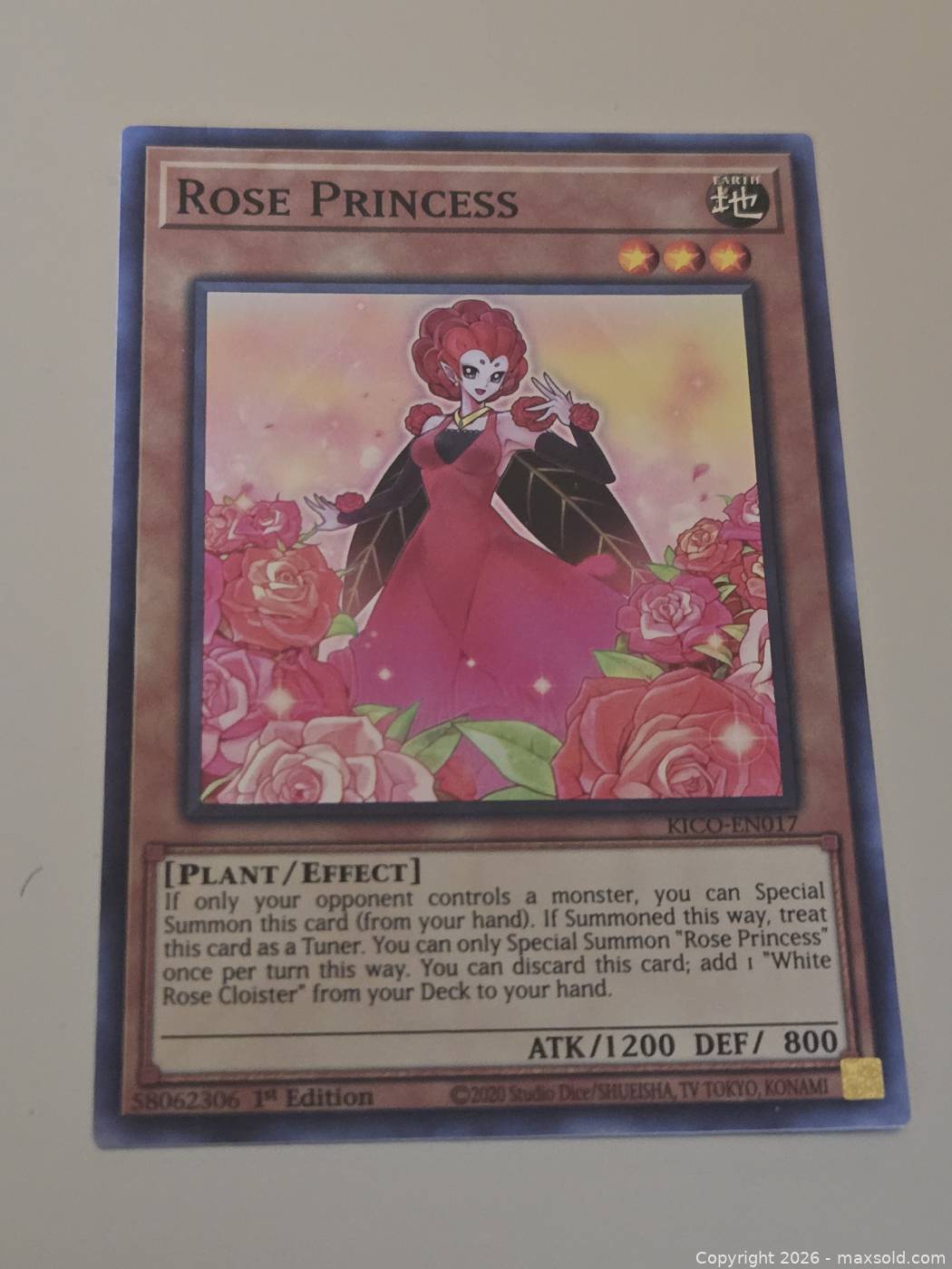Yu-Gi-Oh! Rose Princess holo cards NM | Maxsold