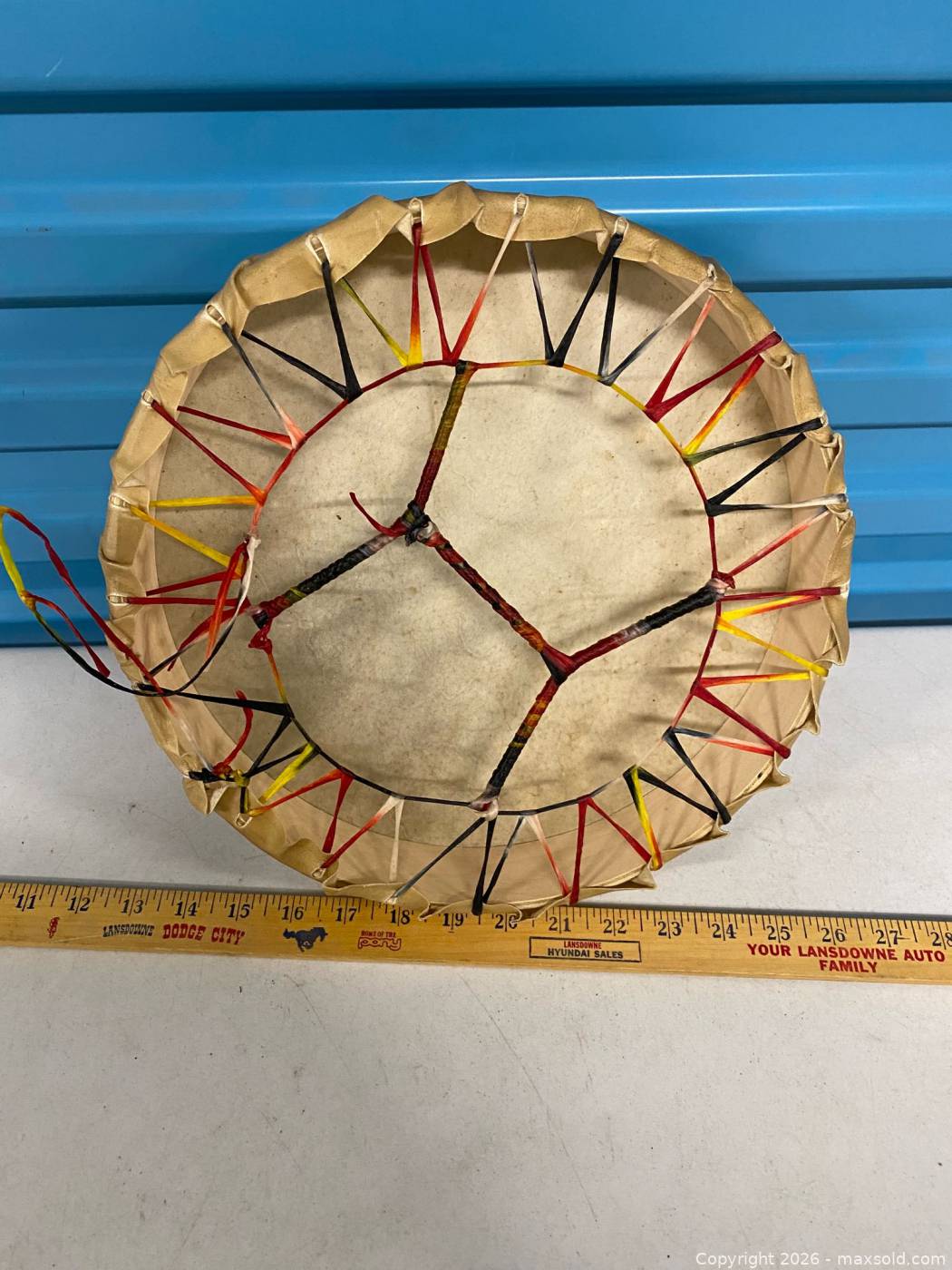 Handmade Rawhide Frame Drum 18–19 in | Maxsold