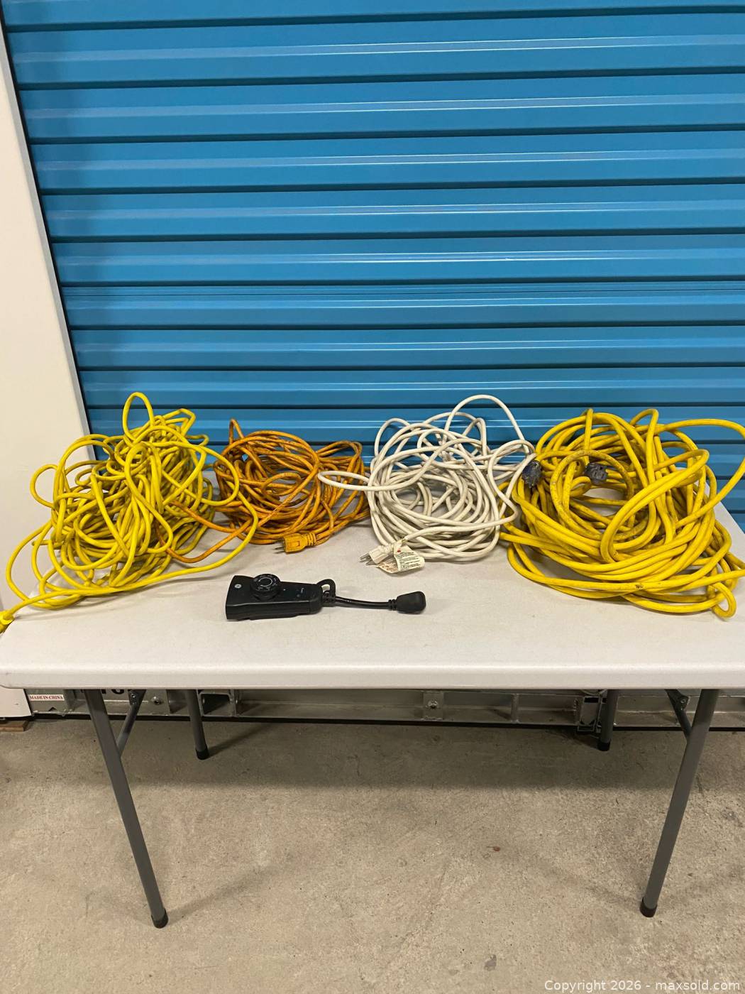 Heavy-Duty Extension Cords With GE Timer | Maxsold