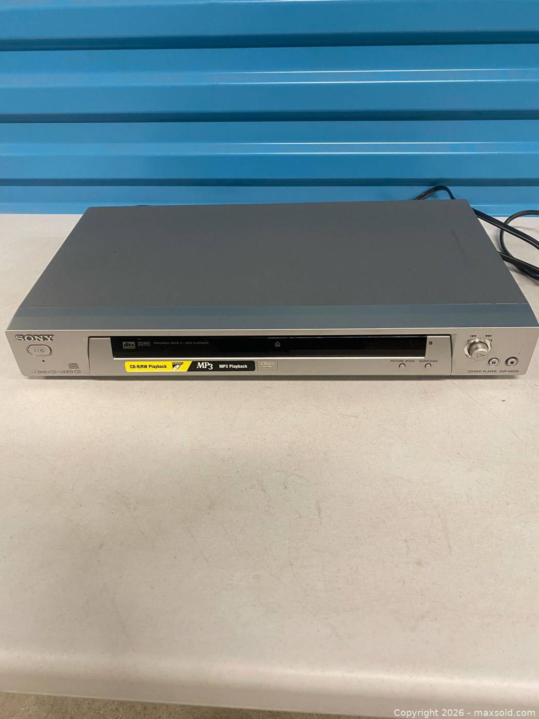 Sony DVP-NS315 DVD/CD Player | Maxsold