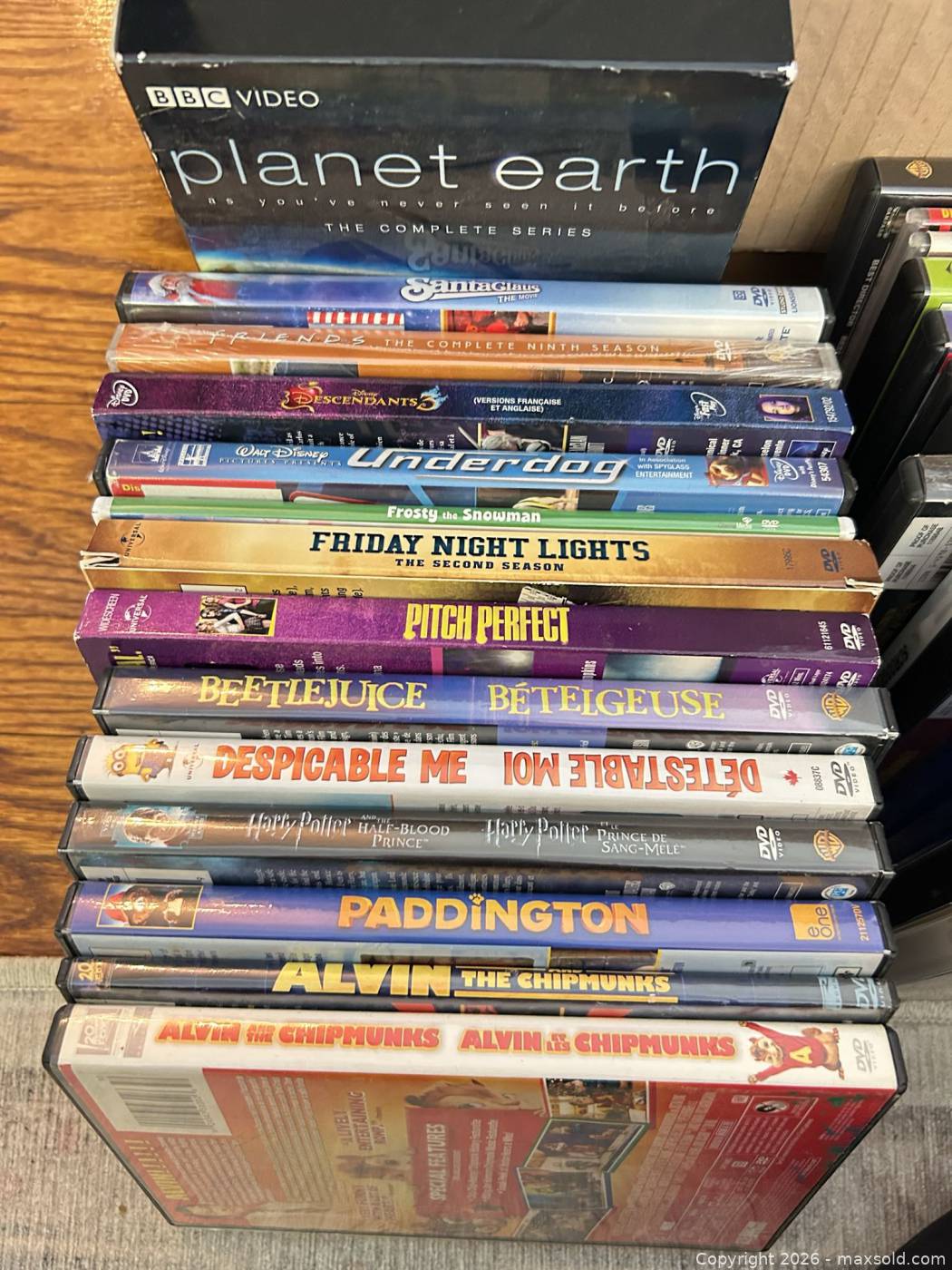 Mixed DVD & Blu-ray Movie and TV Lot, approx. 80 titles | Maxsold