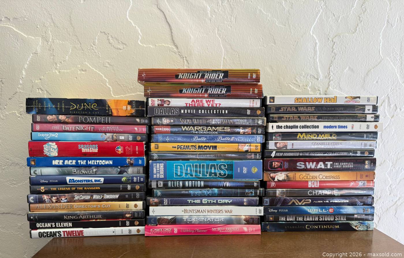 Assorted DVD Movies And TV Sets | Maxsold