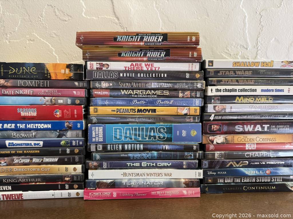 Assorted DVD Movies And TV Sets | Maxsold