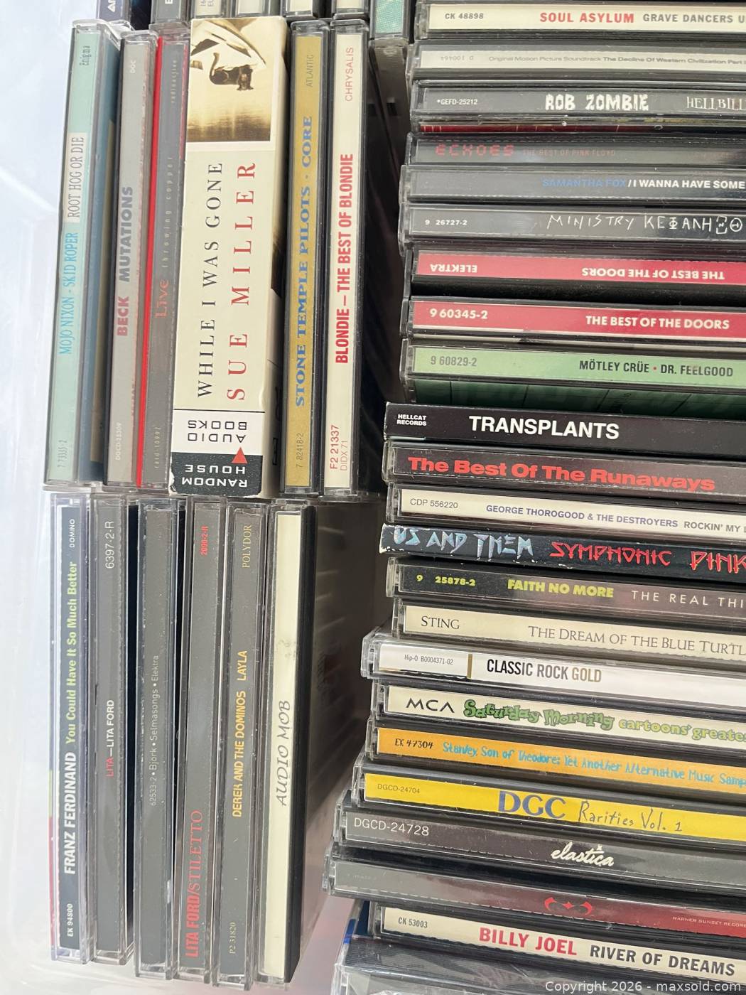 Approx. 225 rock, pop & metal CDs 1970s-1990s | Maxsold
