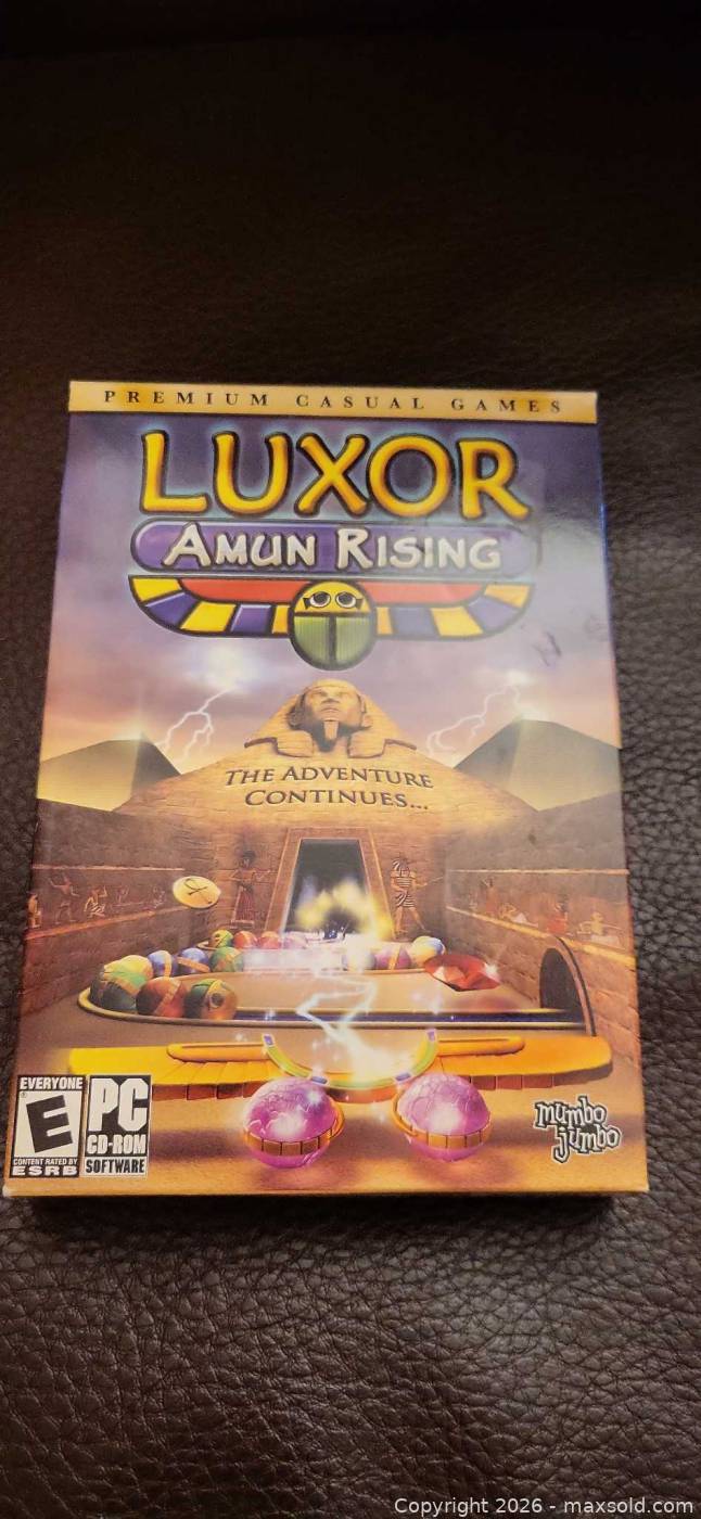 Luxor: Amun Rising PC CD-ROM Game | Maxsold