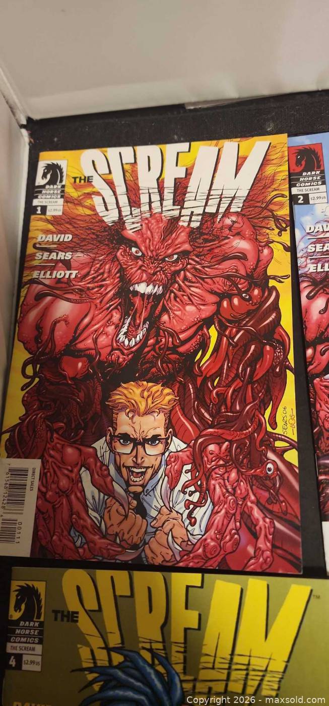 The Scream #1-4 Comic Book Set | Maxsold