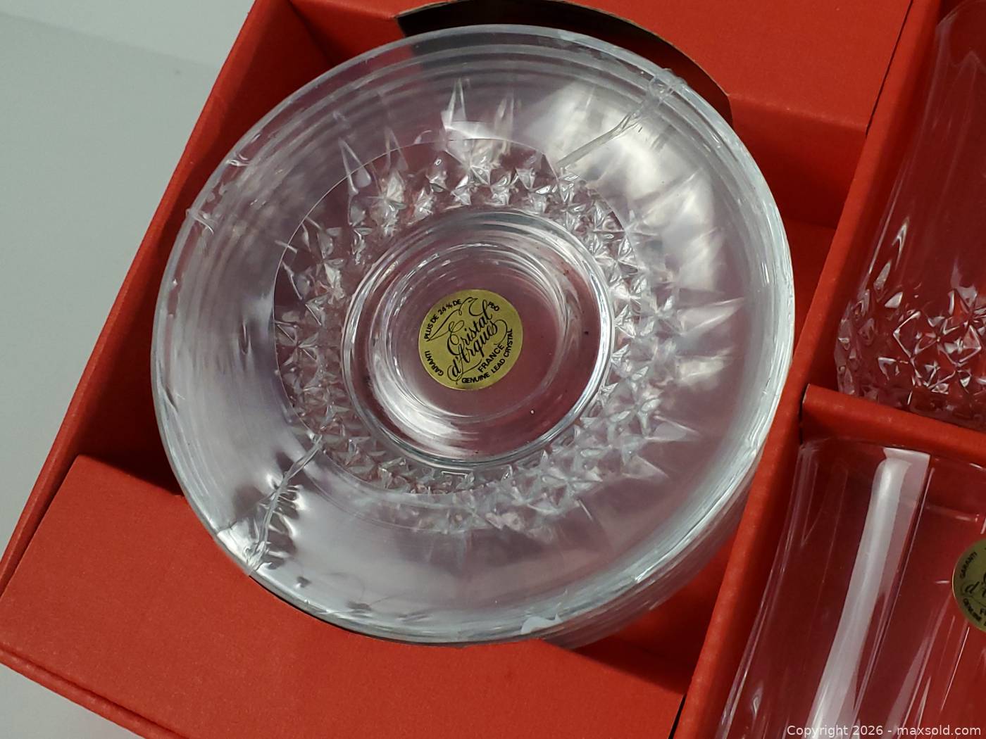 Cristal d'Arques Longchamp 12-piece tea & espresso set | Maxsold