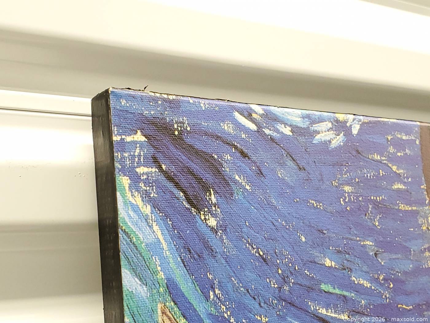 Starry Night canvas print 34.5" x 36" | Maxsold