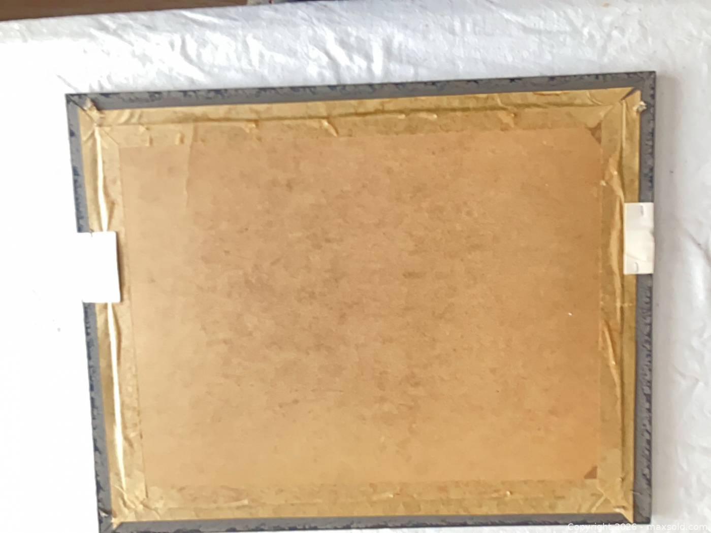 Framed floral print in composite frame | Maxsold