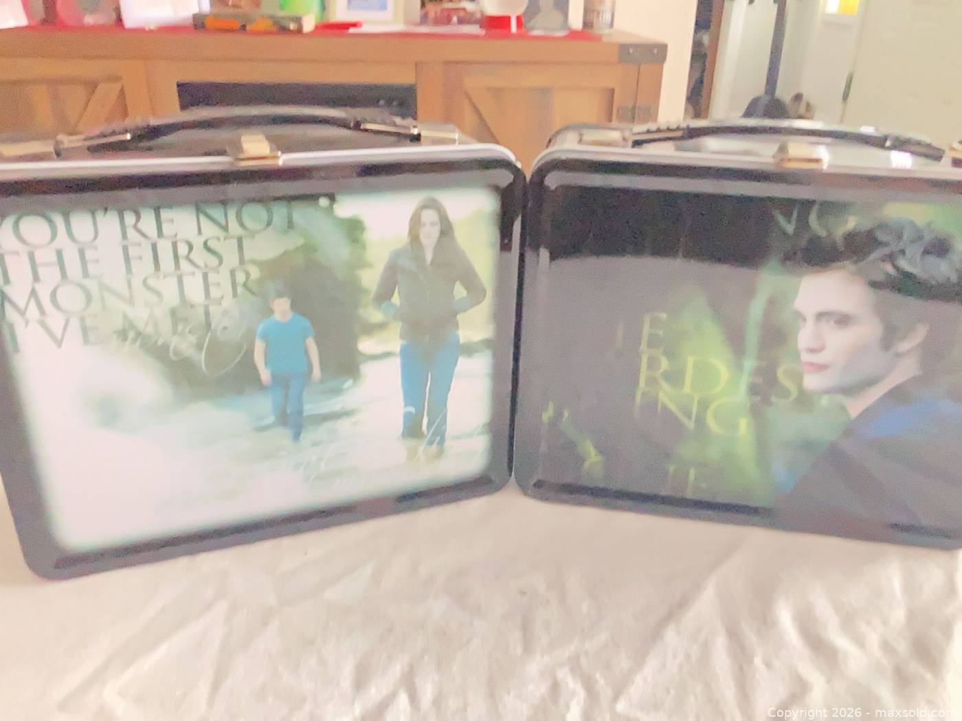 Twilight licensed metal lunch boxes set | Maxsold