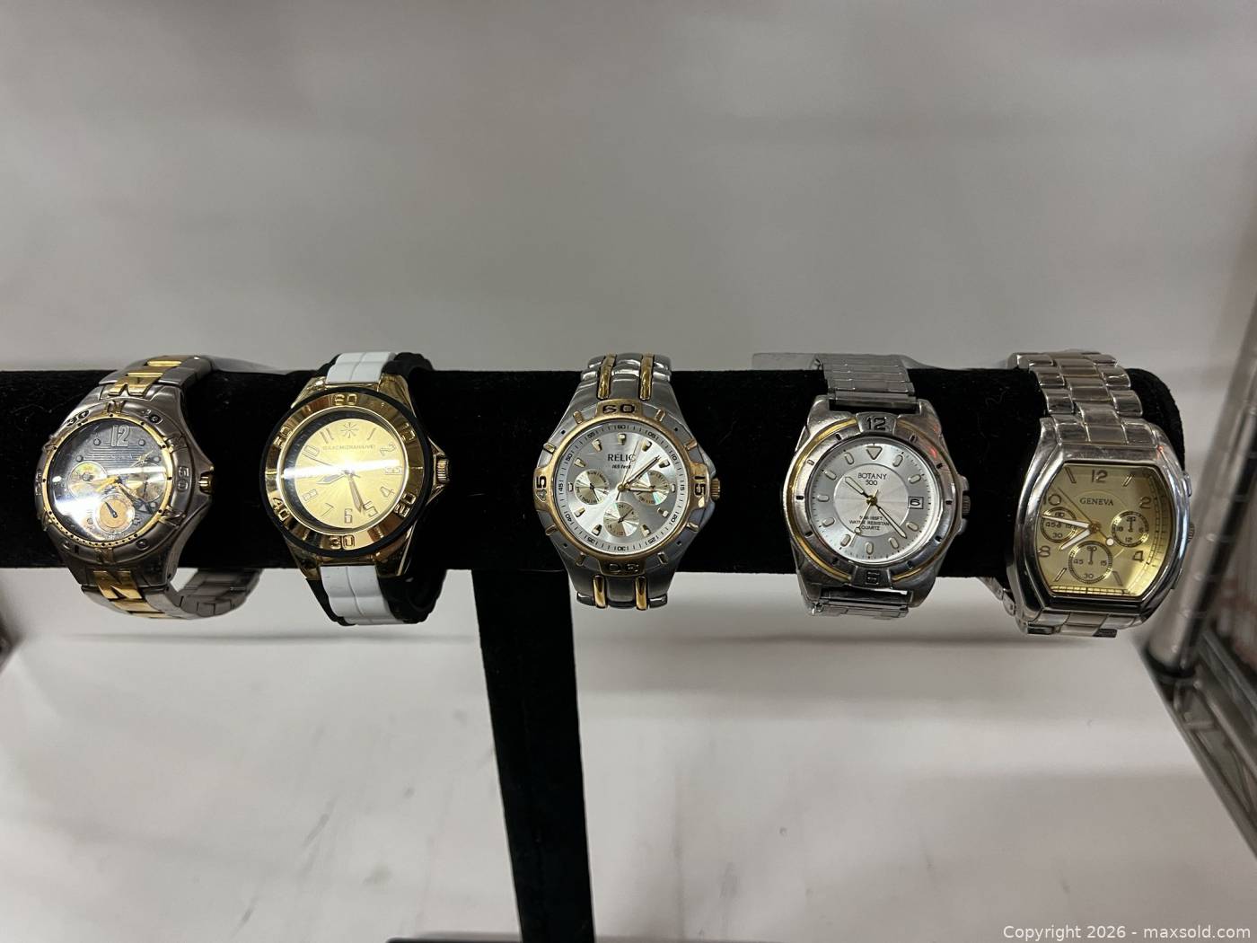 Geneva Botany 500 Relic Nautica Isaac Mizrahlive men’s wristwatches ...