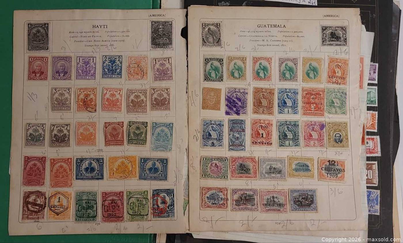 Mixed used postage stamp collection 300+ | Maxsold