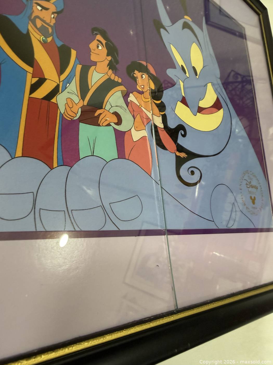 Framed Disney animation art prints | Maxsold