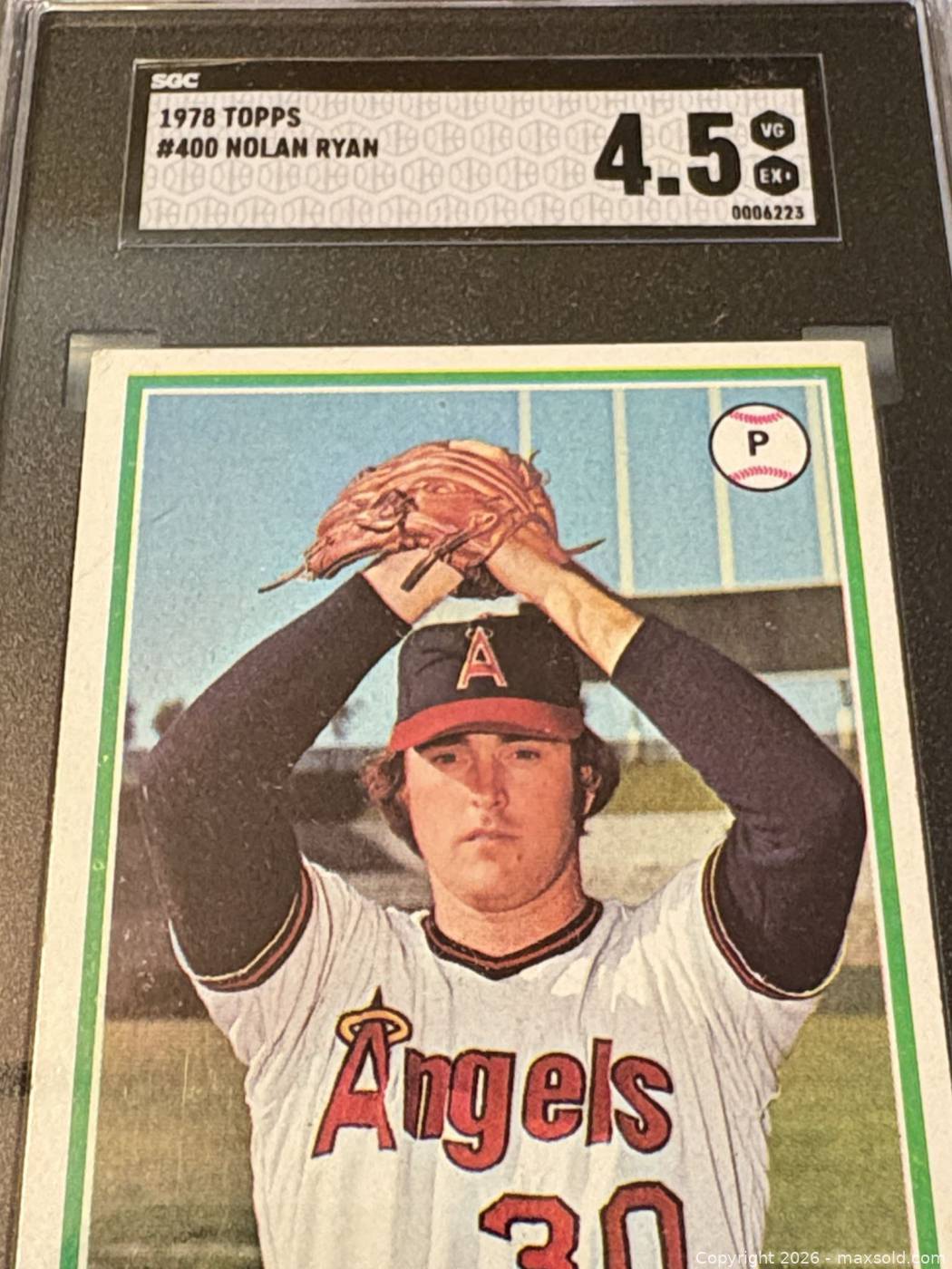 1978 Topps #400 Nolan Ryan SGC 4.5 | Maxsold