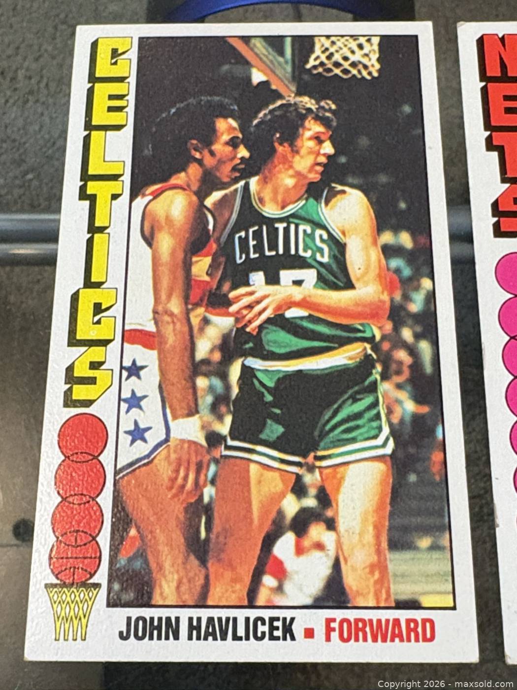 4 Vintage Topps NBA Trading Cards | Maxsold