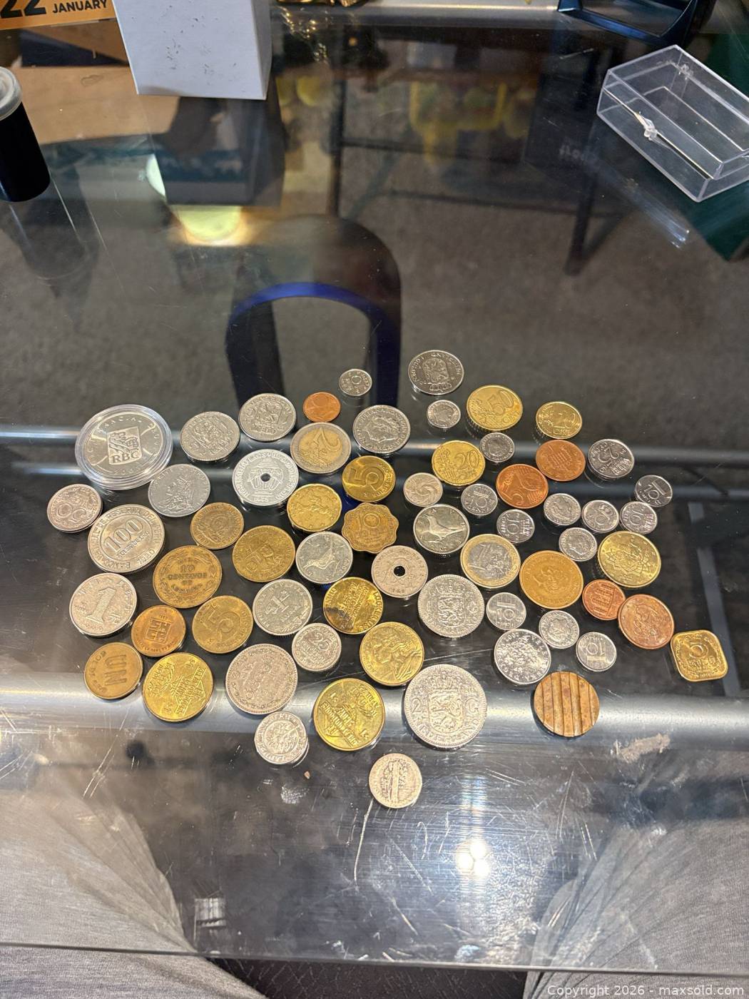 Mixed World Coin Lot – Approx 60 Coins | Maxsold