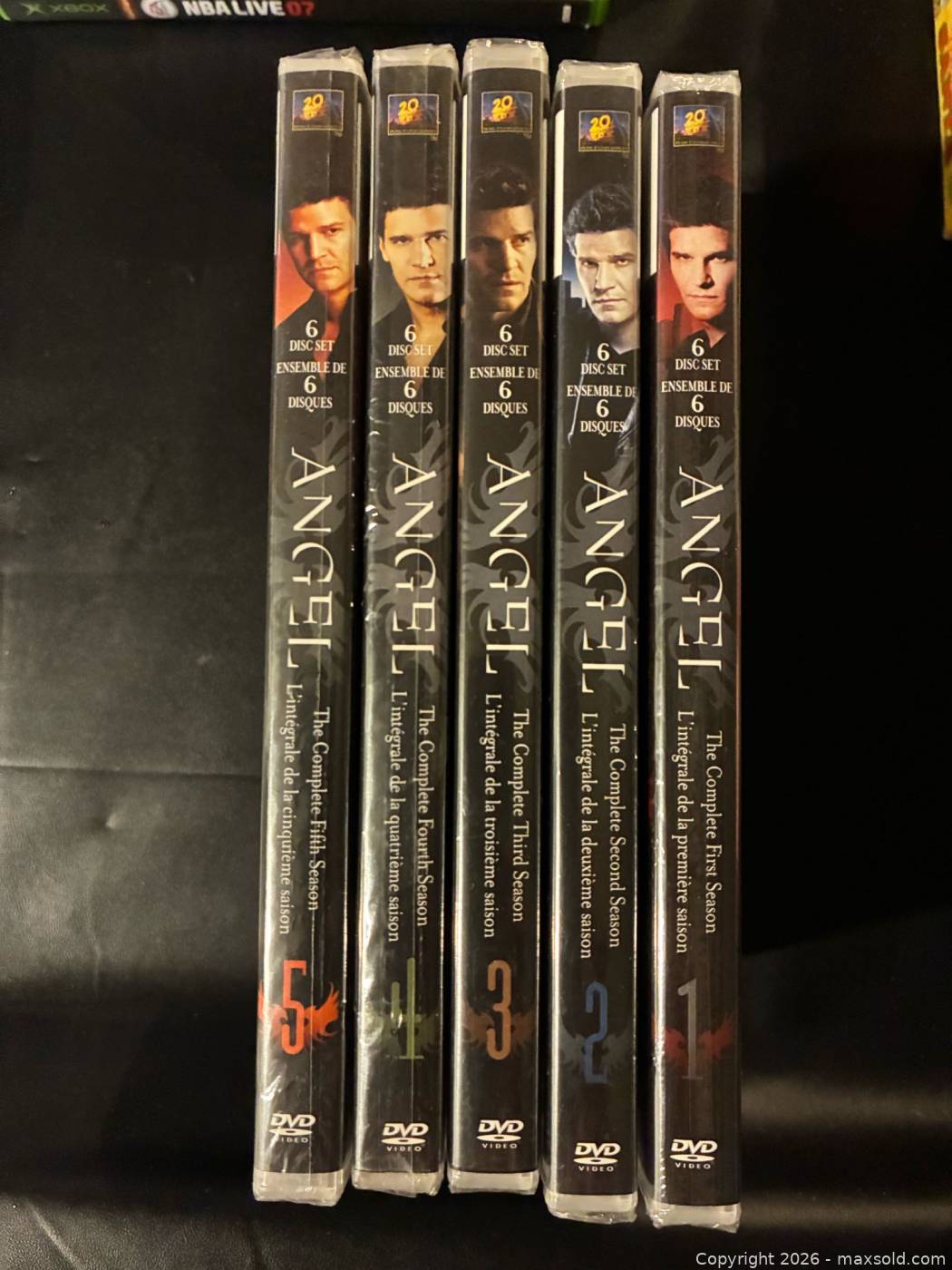 Angel TV Series Seasons 1-5 Sealed DVDs | Maxsold
