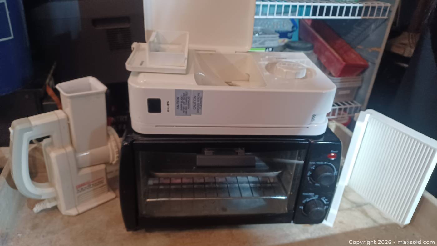 Presto SaladShooter, Krups Type 355 appliance, compact toaster oven ...