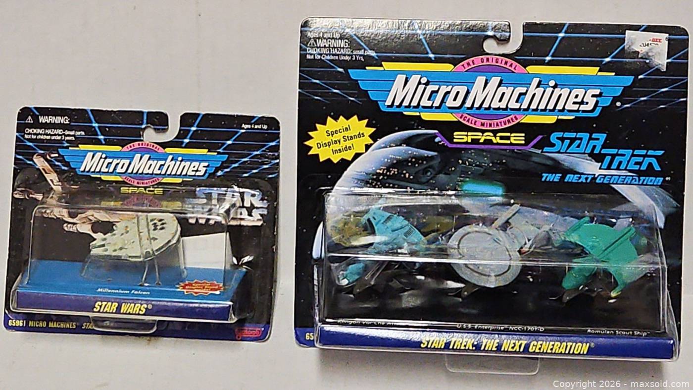 Micro Machines Star Wars & Star Trek Sets | Maxsold