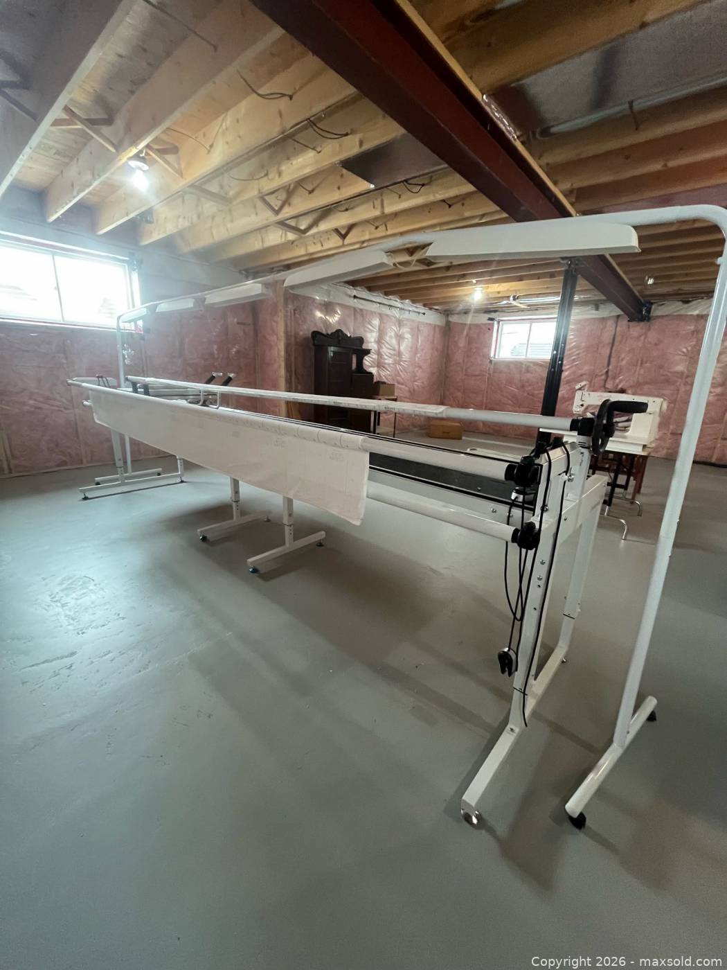 Grace Continuum II 12ft Longarm Quilting Frame & Accessories | Maxsold