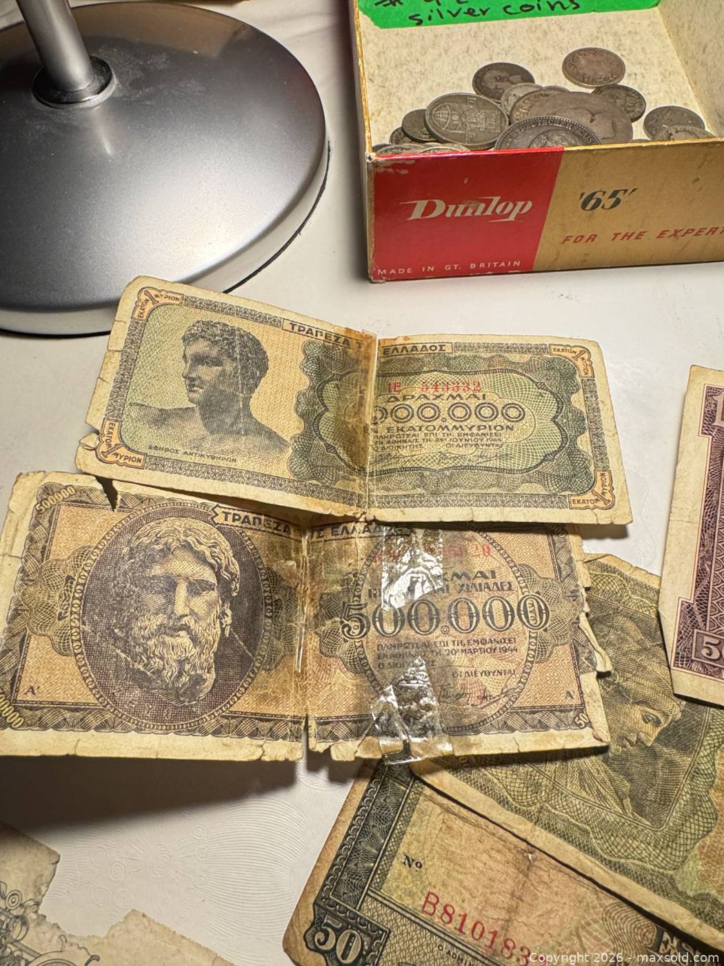 Assorted Foreign Paper Currency Notes | Maxsold