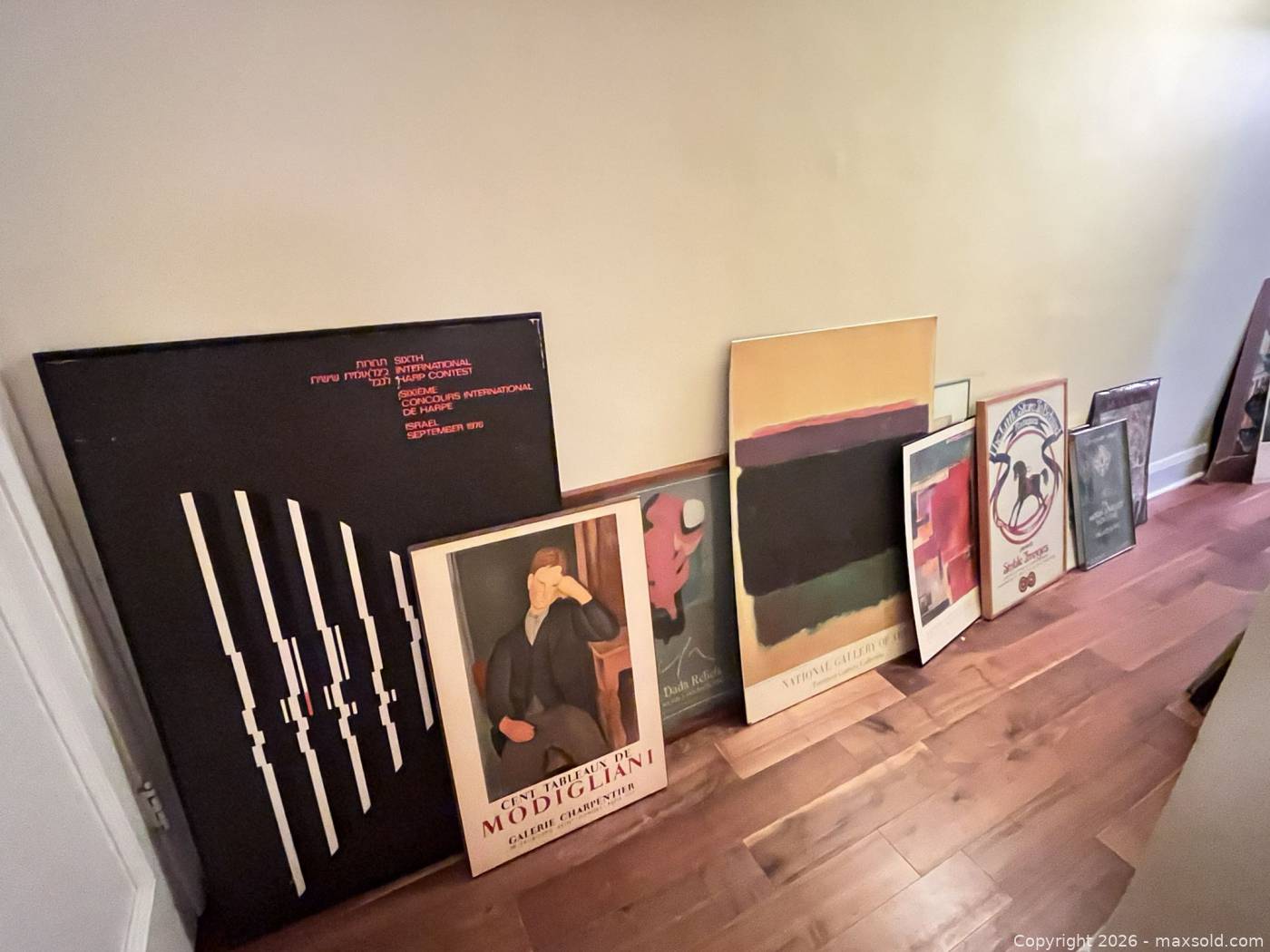 Art and exhibition posters lot | Maxsold