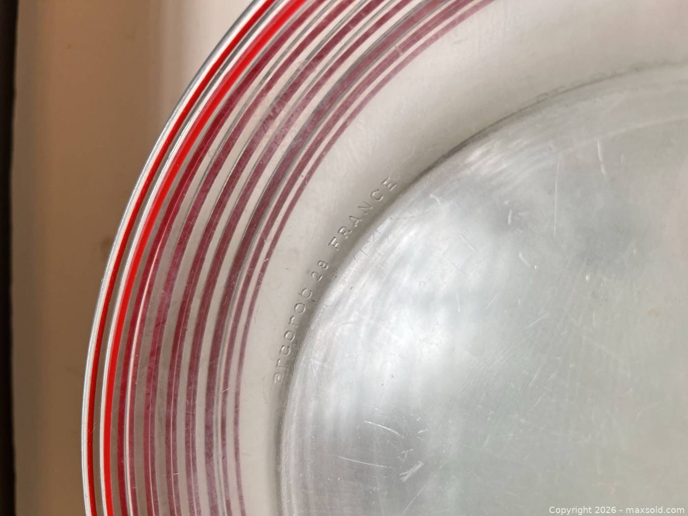 Arcoroc France 20-piece glass dinnerware | Maxsold