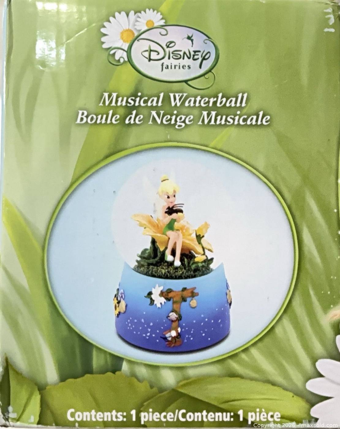 Disney Fairies Tinker Bell musical snow globe | Maxsold
