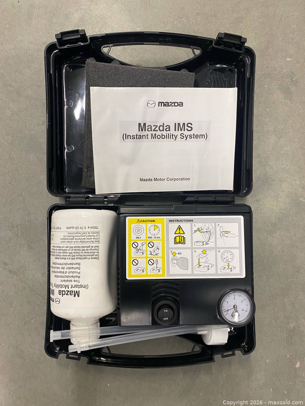Mazda IMS Tire Repair Kit | Maxsold