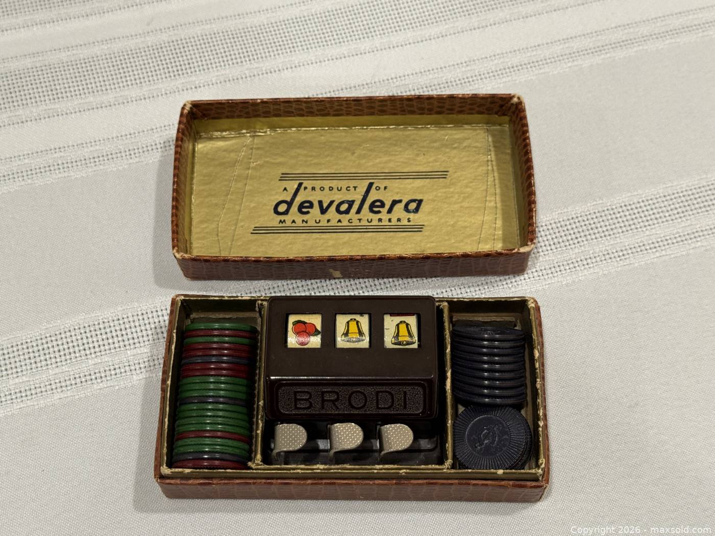 Vintage Brodi Mini Slot Machine Set | Maxsold