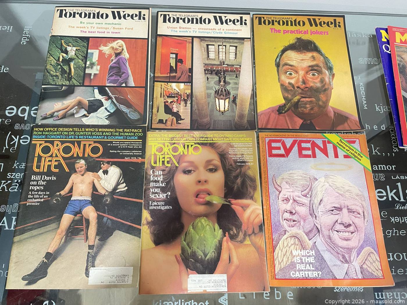 Lot of 8 vintage magazines | Maxsold