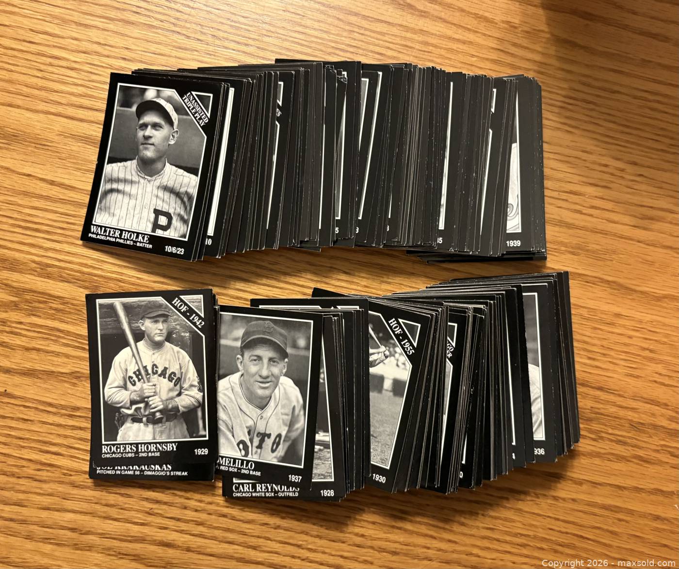 225 1991 Conlon Collection Baseball Cards | Maxsold
