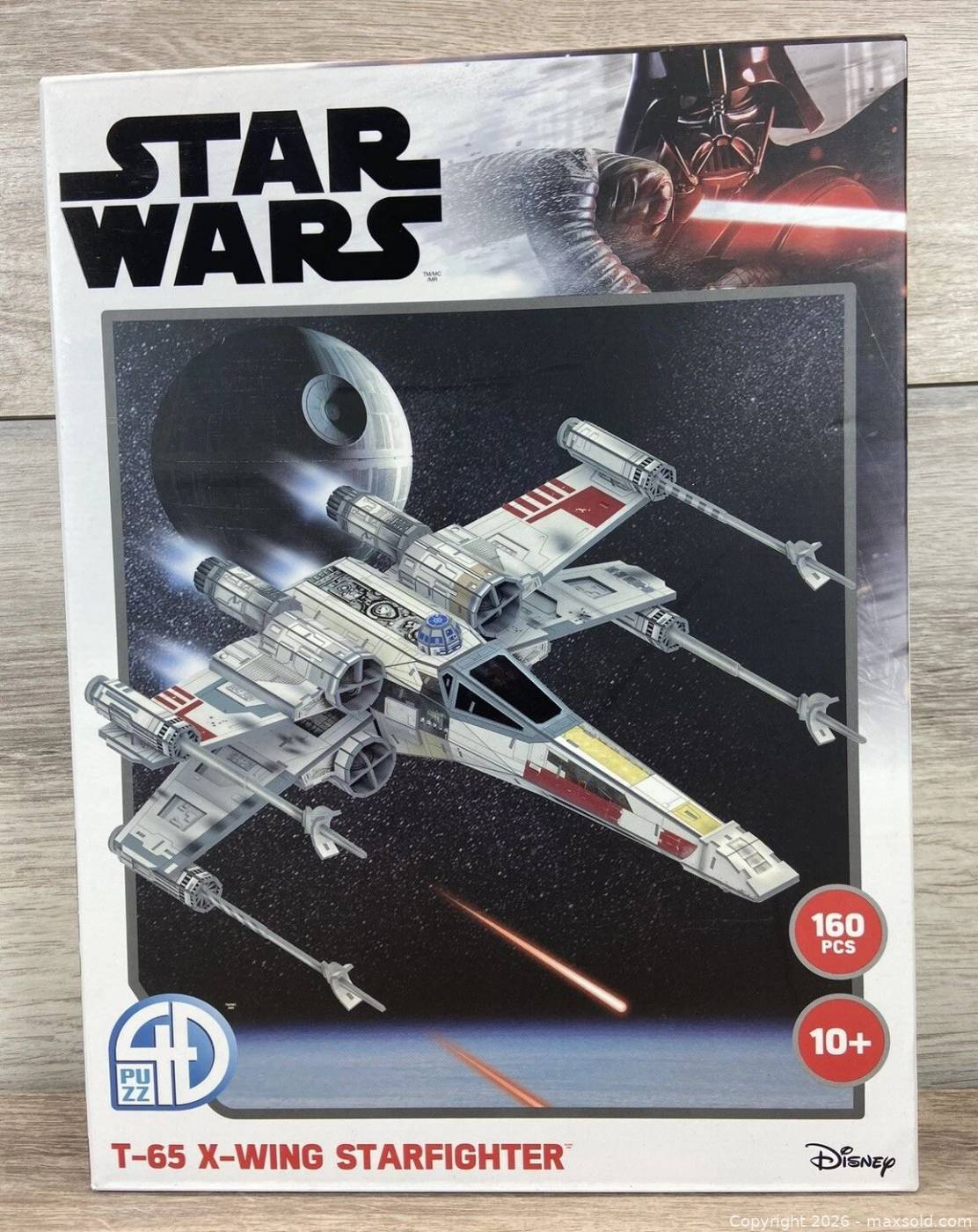 Star Wars T-65 X-Wing Starfighter 4D Puzzle | Maxsold