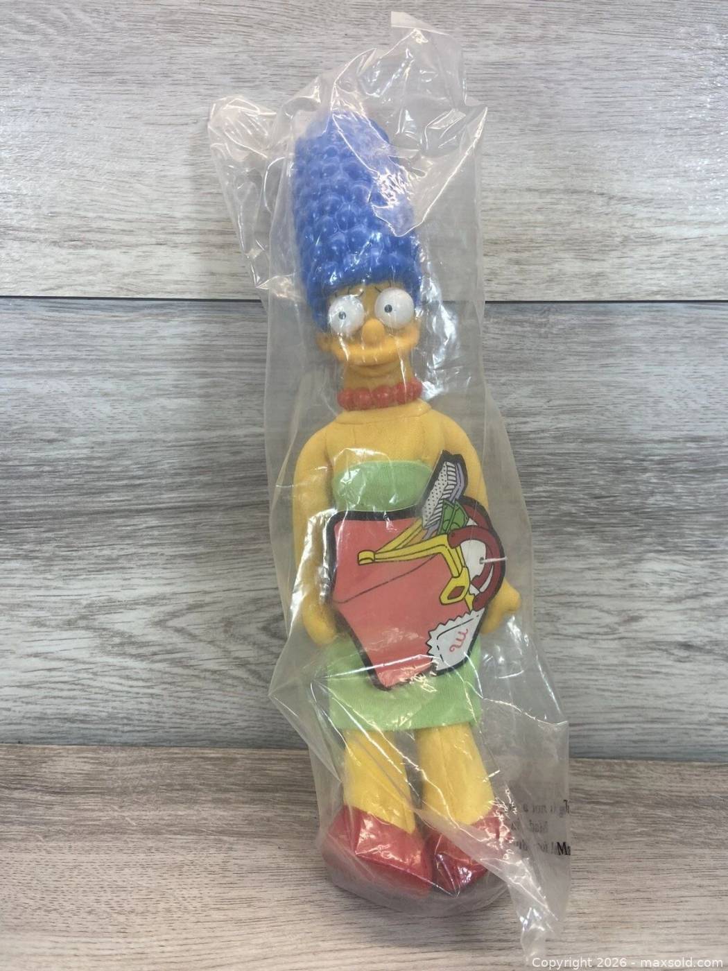 1990 Marge Simpson Burger King plush doll sealed | Maxsold