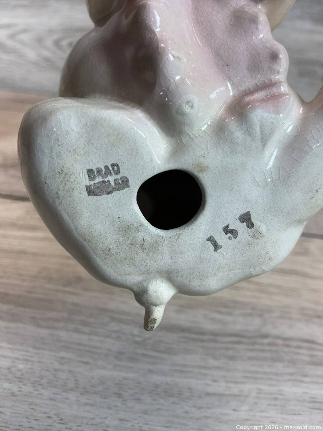 Vintage ceramic pot belly pig figurines | Maxsold