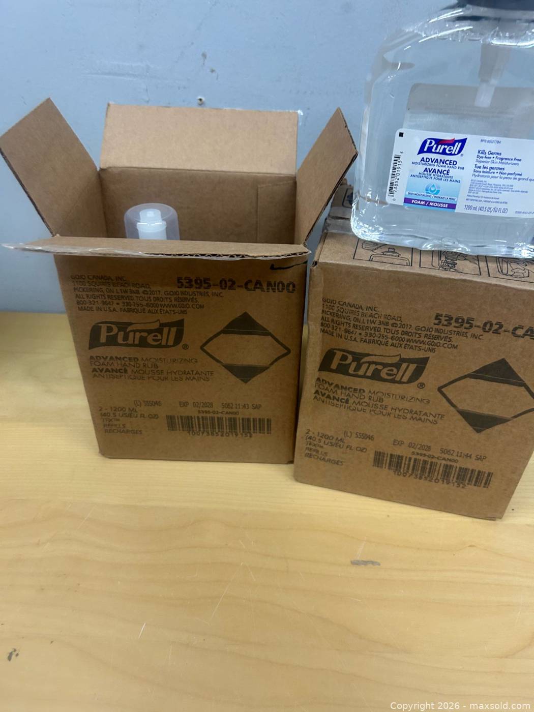 4 Purell Advanced Foam Hand Rub Refills | Maxsold