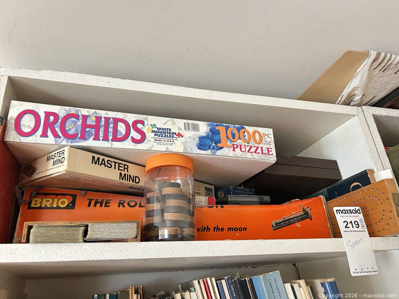 Board games, puzzle, cribbage, playing cards, checkers | Maxsold