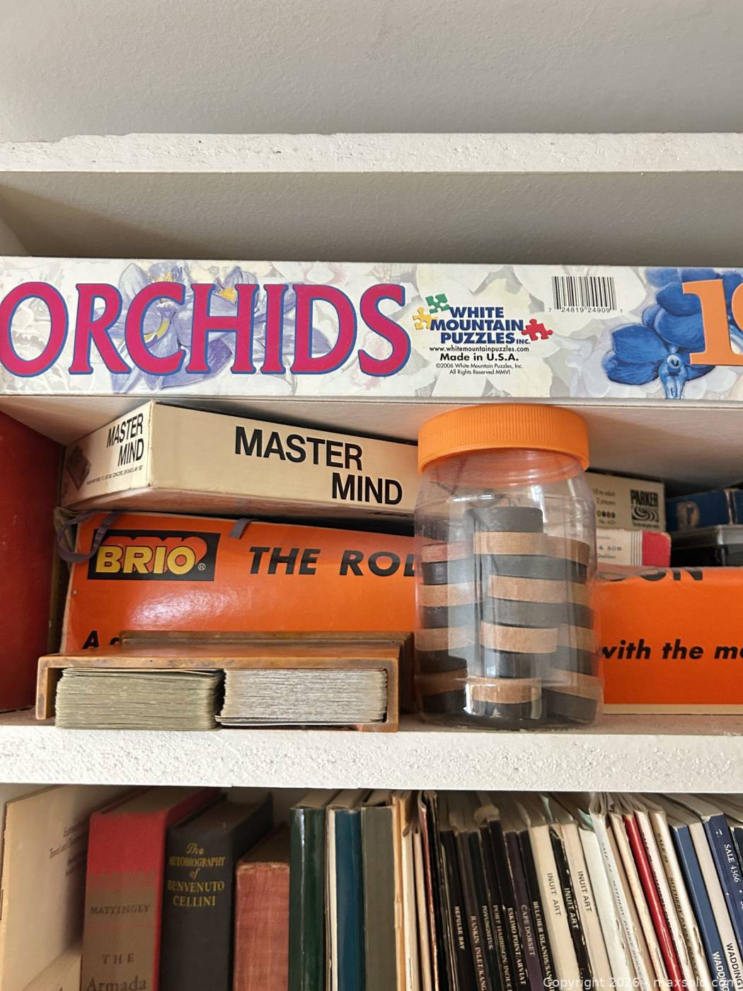 Board games, puzzle, cribbage, playing cards, checkers | Maxsold