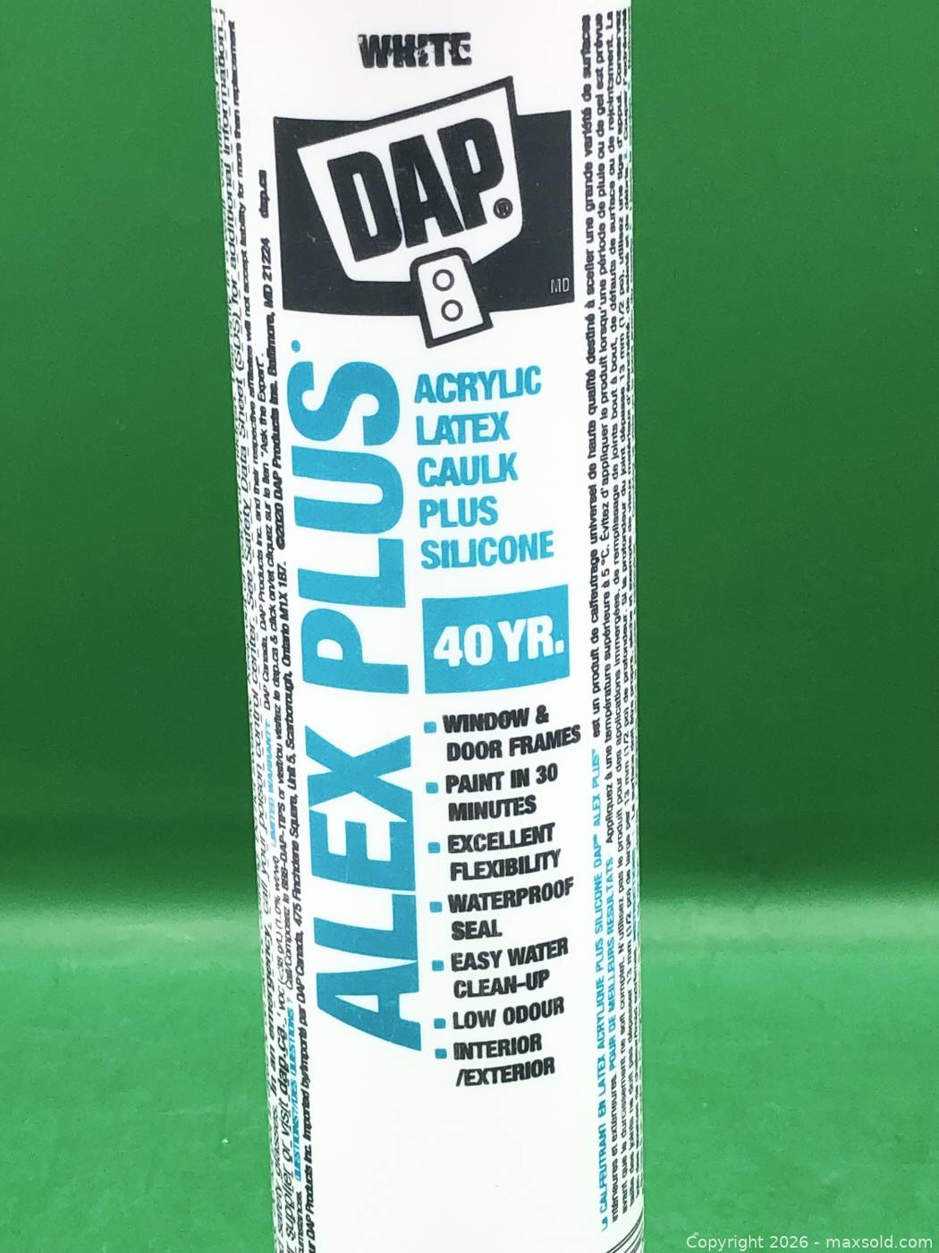 3 DAP Alex Plus Acrylic Latex Caulk Tubes | Maxsold