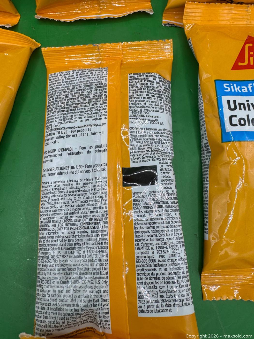 6x Sikaflex/Sikasil Universal Color-Pak 155 g | Maxsold