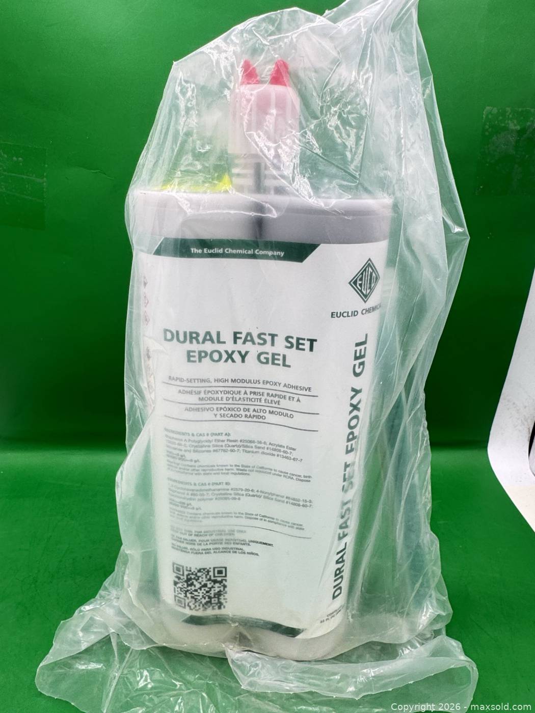 Euclid Dural Fast Set Epoxy Gel cartridge | Maxsold