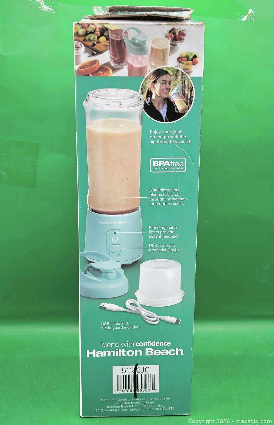 Hamilton Beach Blend Now cordless blender | Maxsold