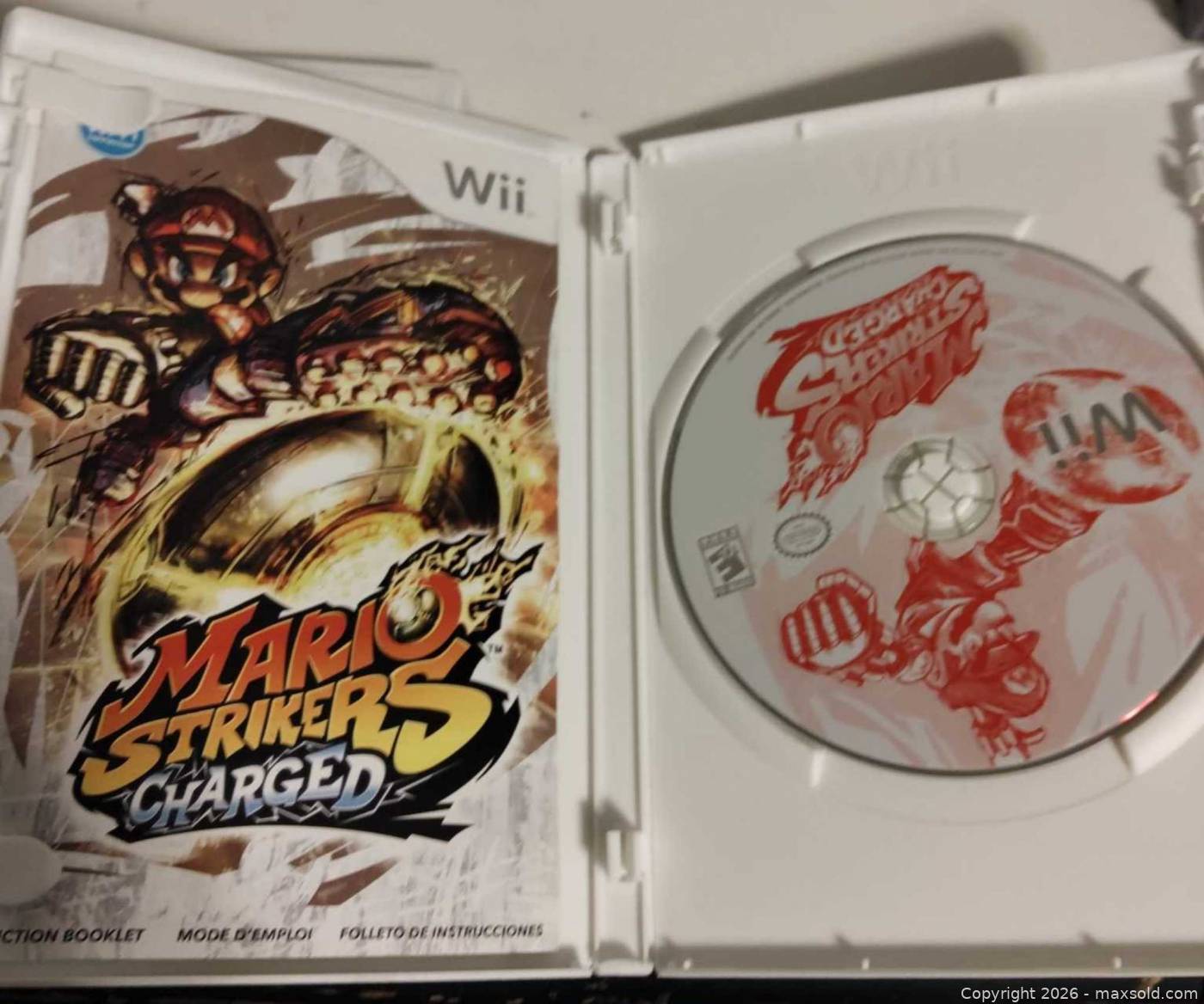 Nintendo Wii Mario Strikers Charged & Battalion Wars 2 Games | Maxsold