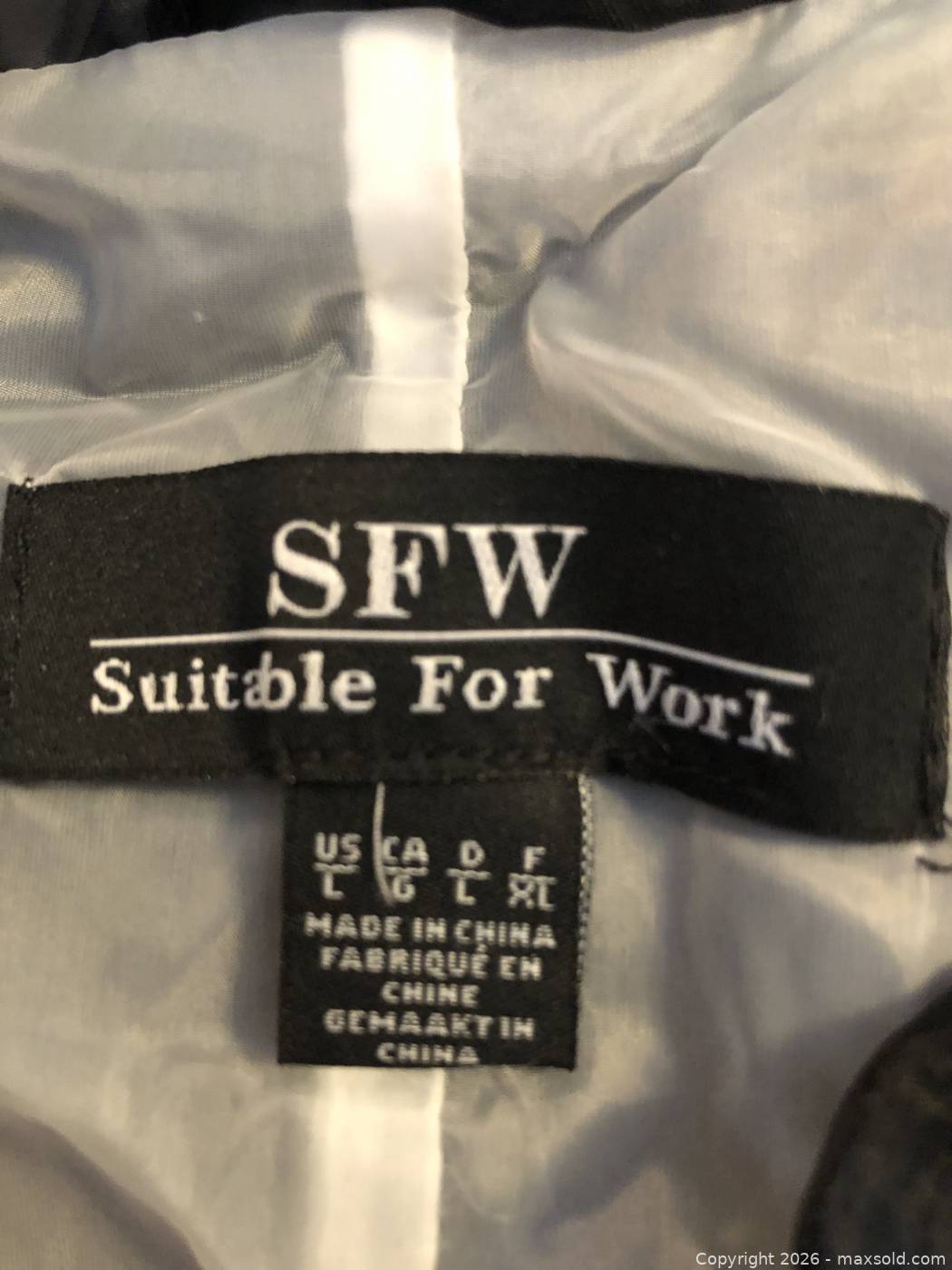 SFW mesh spring hooded jacket L | Maxsold