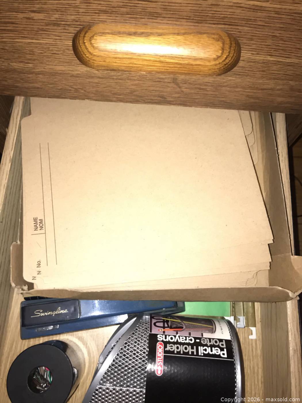 Assorted office supplies | Maxsold