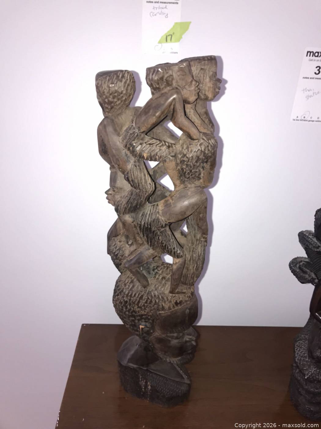 Hand-Carved Makonde Tree of Life Sculpture | Maxsold