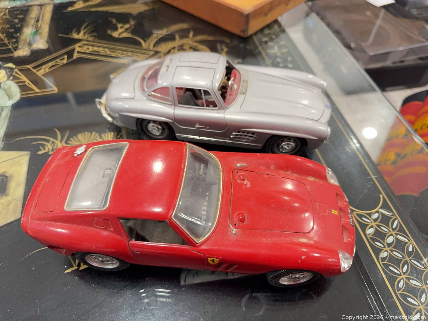 Die-cast Ferrari 250 GTO & Mercedes 300SL models | Maxsold