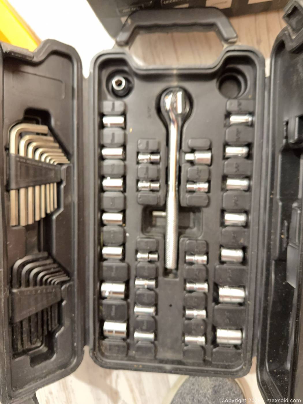 Mixed hand tools and hardware assortment | Maxsold