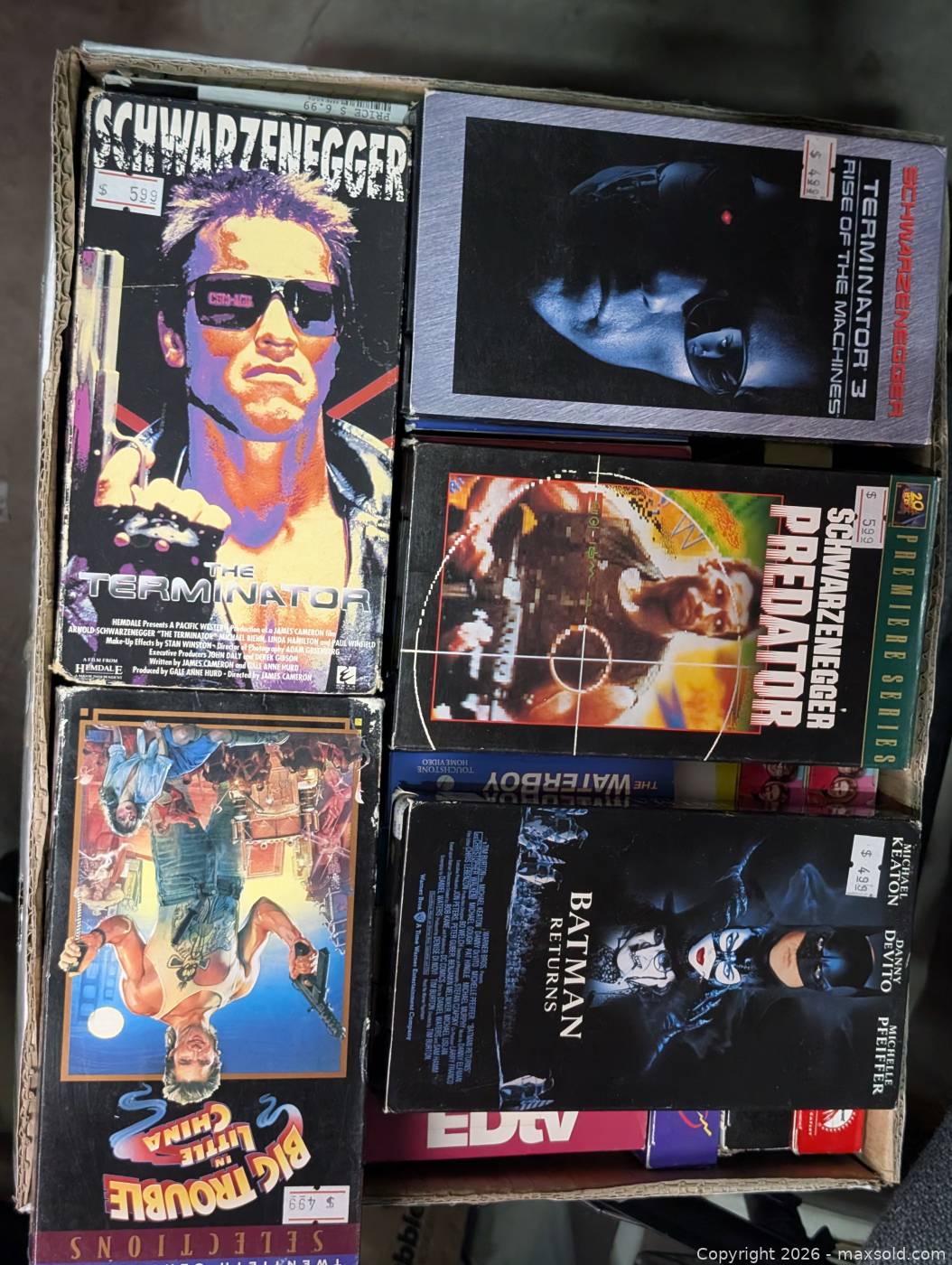 54 drama, action & hit VHS tapes | Maxsold