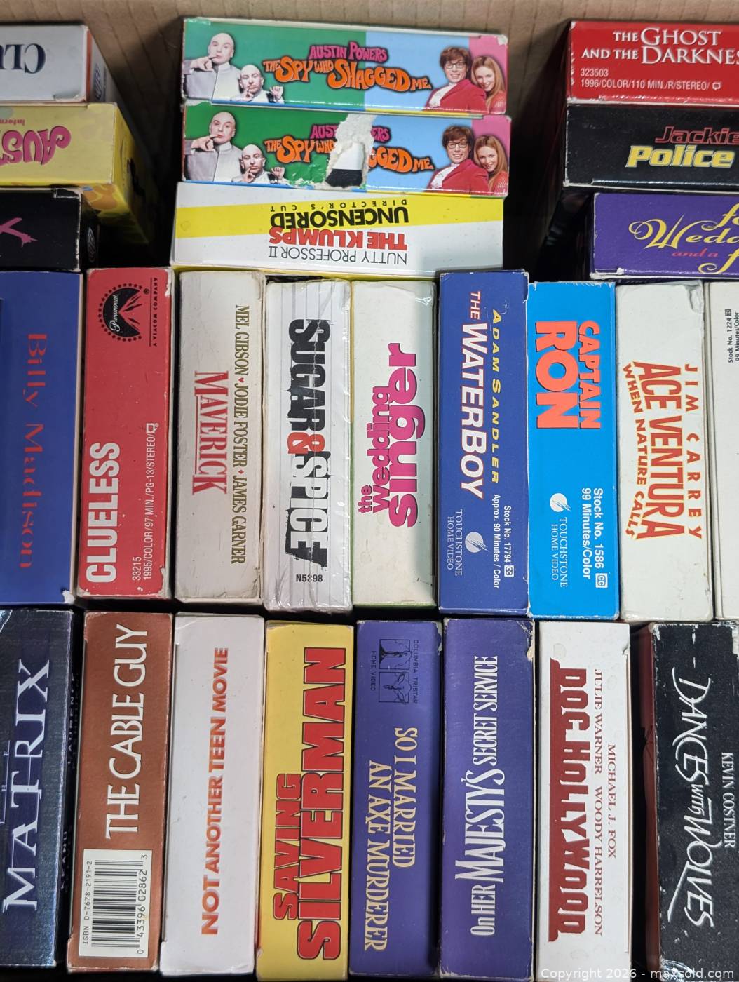 54 drama, action & hit VHS tapes | Maxsold